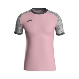 Jako Funktionsshirt Jungen Gr&ouml;&szlig;e 116 grau / rosa / schwarz