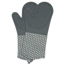 Wenko Topfhandschuhe Herren Gr&ouml;&szlig;e B: 18.5cm x H: 37.5cm grau / wei&szlig;