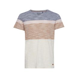 Blend Shirt 'Jakob' Herren Gr&ouml;&szlig;e XXL beige / hellbeige / blau / braun