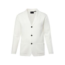 JP1880 Strickjacke Herren Gr&ouml;&szlig;e L offwhite