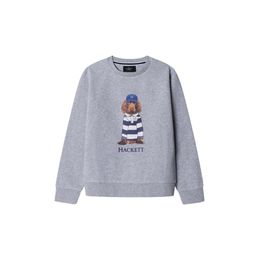 Hackett London Sweatshirt 'Heritage Harry' Jungen Gr&ouml;&szlig;e 98/104 blau / braun / hellbraun / graumeliert