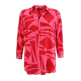 Aniston Bluse Damen Gr&ouml;&szlig;e 6XL rosa / rot