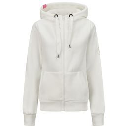 Salzhaut Sweatjacke 'S&ouml;&ouml;te' Damen Gr&ouml;&szlig;e XS himbeer / offwhite