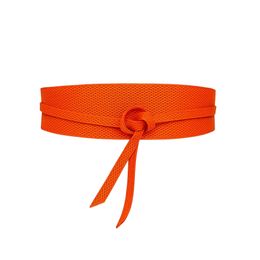 Collezione Alessandro G&uuml;rtel 'Neon' Damen Gr&ouml;&szlig;e 125 orangerot