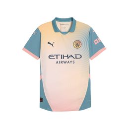 Puma Trikot 'Manchester City' Herren Gr&ouml;&szlig;e S blau / gelb / rosa