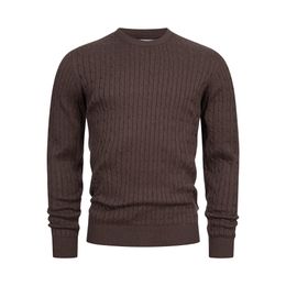 Kronstadt Pullover 'Cable' Herren Gr&ouml;&szlig;e XXL braun