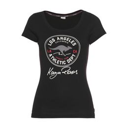 Kangaroos T-Shirt Damen Gr&ouml;&szlig;e M schwarz / wei&szlig;