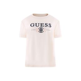 Guess T-Shirt Damen Gr&ouml;&szlig;e M dunkelblau / ros&eacute; / wollwei&szlig;