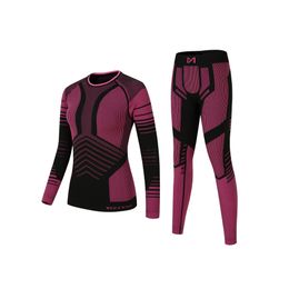 Meetwee Sportbody 'Ski Base Layer for Skiing and Running' Damen Gr&ouml;&szlig;e S rosa