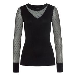 Melrose Shirt Damen Gr&ouml;&szlig;e S schwarz