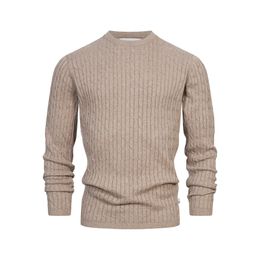 Kronstadt Pullover 'Cable' Herren Gr&ouml;&szlig;e L dunkelbeige