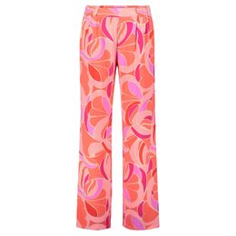 Betty Barclay Hose Damen Gr&ouml;&szlig;e 34 orange / pink / rot / wei&szlig;
