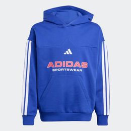 adidas Sportswear Sportsweatshirt Jungen Gr&ouml;&szlig;e 128 kobaltblau / hellrot / wei&szlig;