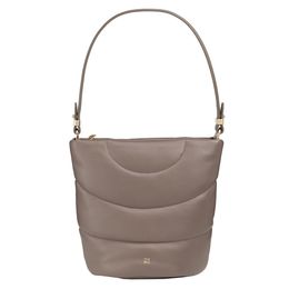 DuDu Schultertasche 'Barbara' Damen Gr&ouml;&szlig;e One Size taupe