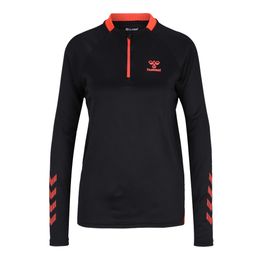 Hummel Sportsweatshirt'GG12 Action' Damen Gr&ouml;&szlig;e XL hummer / schwarz