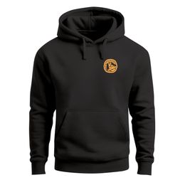 Neverless Sweatshirt 'Landschaft Badge' Herren Gr&ouml;&szlig;e L schwarz