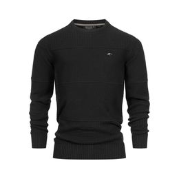 INDICODE Jeans Pullover 'Justice' Herren Gr&ouml;&szlig;e L schwarz