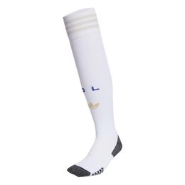 adidas Performance Sportsocken 'Olympique Lyonnais' Damen Gr&ouml;&szlig;e 46/48 beige / blau / schwarz / wei&szlig;