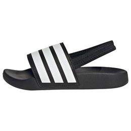 adidas Sportswear Badeschuh 'Adilette' Jungen Gr&ouml;&szlig;e 30.5 schwarz / wei&szlig;