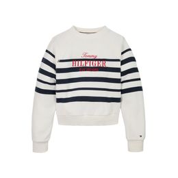 Tommy Hilfiger Sweatshirt M&auml;dchen Gr&ouml;&szlig;e 80 marine / dunkelrot / wei&szlig;