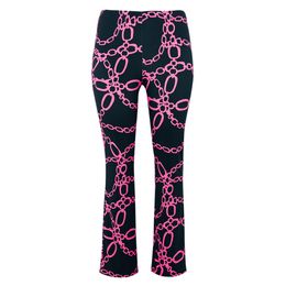 Yoek Hose Damen Gr&ouml;&szlig;e 54/56 dunkelblau / pink