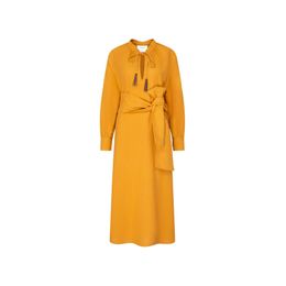 Seidensticker Kleid 'Schwarze Rose' Damen Gr&ouml;&szlig;e 46 orange Winterkleid