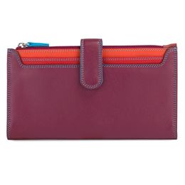 mywalit Portemonnaie 'Continental' Damen Gr&ouml;&szlig;e XS/XL blau / orange / rot