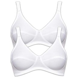 SuSa BH 'Cotton' Damen Gr&ouml;&szlig;e 90 wei&szlig;