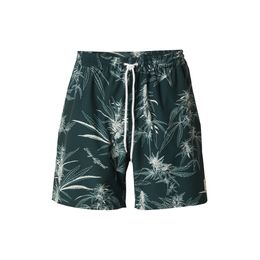 Iriedaily Shorts 'Crazy Fresh' Herren Gr&ouml;&szlig;e 33 petrol / wei&szlig;