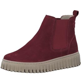 Tamaris Chelsea Boots Damen Gr&ouml;&szlig;e 41 bordeaux Winterschuhe