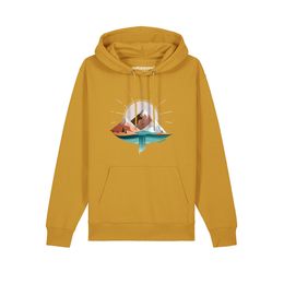 Watapparel Sweatshirt ' Sunrise & Lake ' Herren Gr&ouml;&szlig;e L ocker / mischfarben