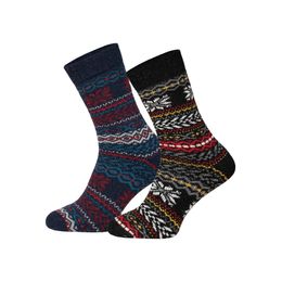 Homeofsocks Socken 'HOS6536' Damen Gr&ouml;&szlig;e 39/42 navy