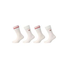 s.Oliver Socken M&auml;dchen Gr&ouml;&szlig;e 27/30 rot / wei&szlig;
