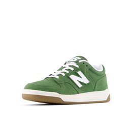 New Balance Sneaker 'B480' M&auml;dchen Gr&ouml;&szlig;e 30.5 gr&uuml;n / wei&szlig;
