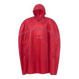 Vaude Poncho 'Grody' Jungen Gr&ouml;&szlig;e 152 rot