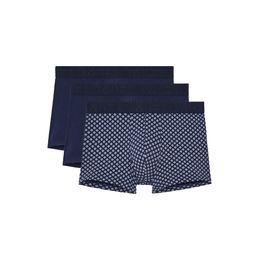 HOM Boxershorts 'John #2' Herren Gr&ouml;&szlig;e XL navy / hellblau