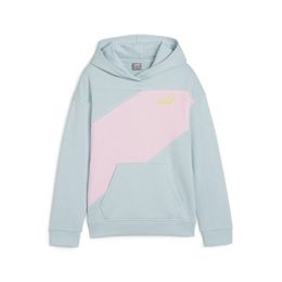 Puma Sweatshirt M&auml;dchen Gr&ouml;&szlig;e 176 hellblau / gelb / pink