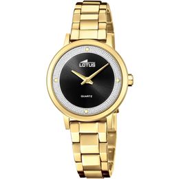 Lotus Uhr Damen Gr&ouml;&szlig;e One Size gold / silbergrau / schwarz