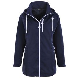 NAVIGAZIONE Funktionsjacke Damen Gr&ouml;&szlig;e M dunkelblau / wei&szlig;