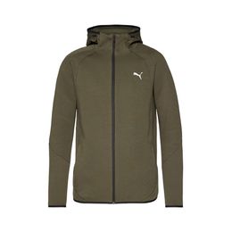 Puma Sportsweatjacke 'Evostripe' Herren Gr&ouml;&szlig;e S dunkelgr&uuml;n