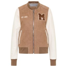 Mustang &Uuml;bergangsjacke Damen Gr&ouml;&szlig;e M braun / karamell / wei&szlig;