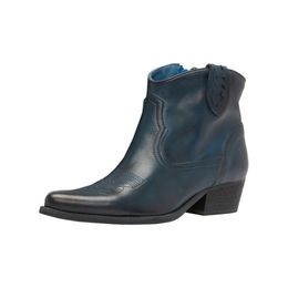 felmini Stiefelette 'West ' Damen Gr&ouml;&szlig;e 41 blau Winterschuhe