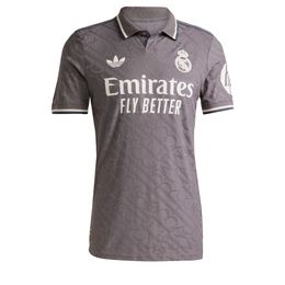 adidas Performance Trikot 'Real Madrid' Herren Gr&ouml;&szlig;e XL grau / wei&szlig;