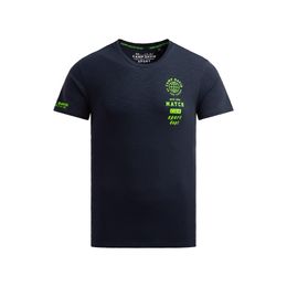 CAMP DAVID T-Shirt Herren Gr&ouml;&szlig;e 4XL navy / neongr&uuml;n