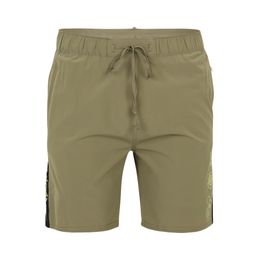 Quiksilver Boardshorts 'Omni Training 17' Herren Gr&ouml;&szlig;e L creme / gr&uuml;n / hellgr&uuml;n / schwarz