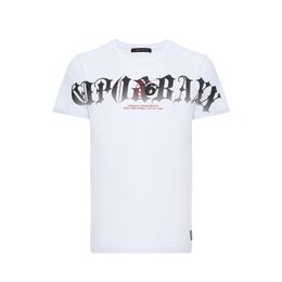 Cipo & Baxx Cipo & Baxx T-Shirt Herren Gr&ouml;&szlig;e S rot / schwarz / wei&szlig;