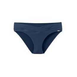 Schiesser Bikini-Hose ' Mix & Match Swim ' Damen Gr&ouml;&szlig;e L blau / dunkelblau
