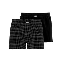 Seidensticker Boxershorts 'Web' Herren Gr&ouml;&szlig;e L schwarz