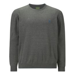 CHARLES COLBY Pullover ' Earl Archie ' Herren Gr&ouml;&szlig;e L graumeliert