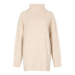 Apricot Oversized Roll Neck Tunic Jumper ' ' Damen Gr&ouml;&szlig;e XL creme